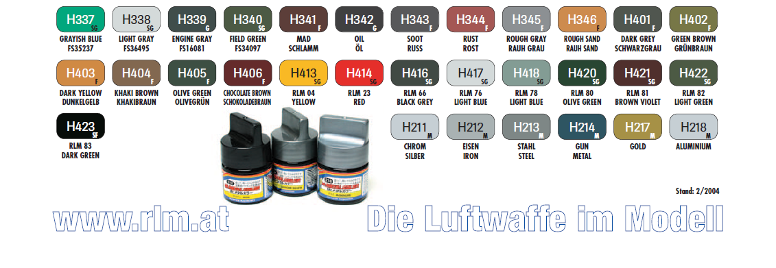 Vzorníky barev :: modelarskecentrummb